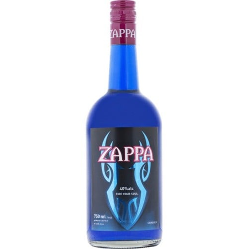 Zappa Sambuca Blue 750ml – Bold Anise Flavour