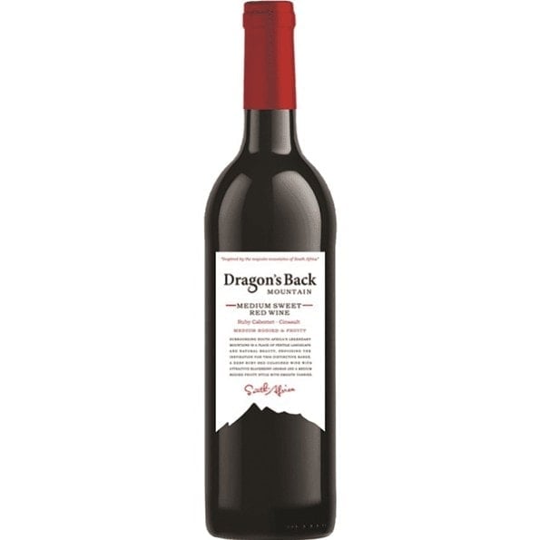 Dragon’s Back Mountain Medium Sweet Red 75cl - Oaks & Corks