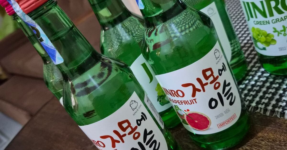 Jinro Green Grape Soju 360ml - Oaks & Corks