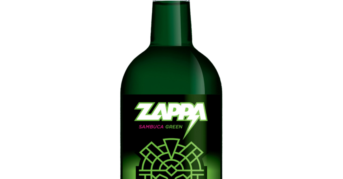 “Zappa Sambuca Green 750ml - Exotic & Vibrant Spirit”