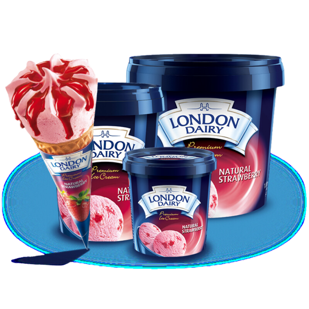 London Dairy Natural Strawberry 500ml - Oaks & Corks