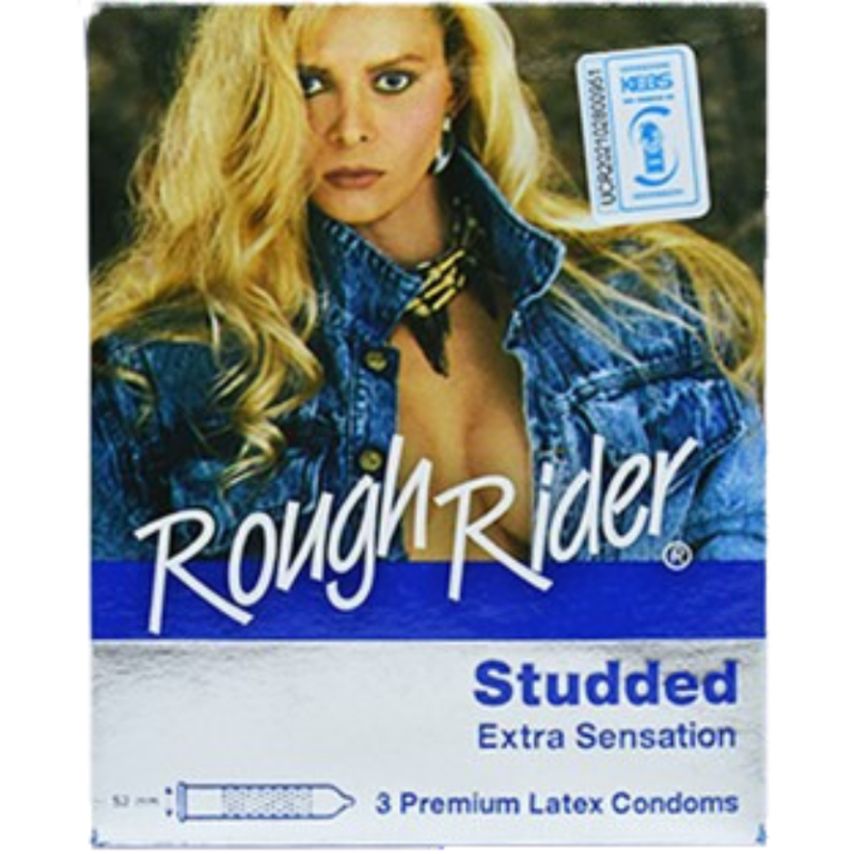 Rough Rider Studded Condoms 3-Pack - Oaks & Corks