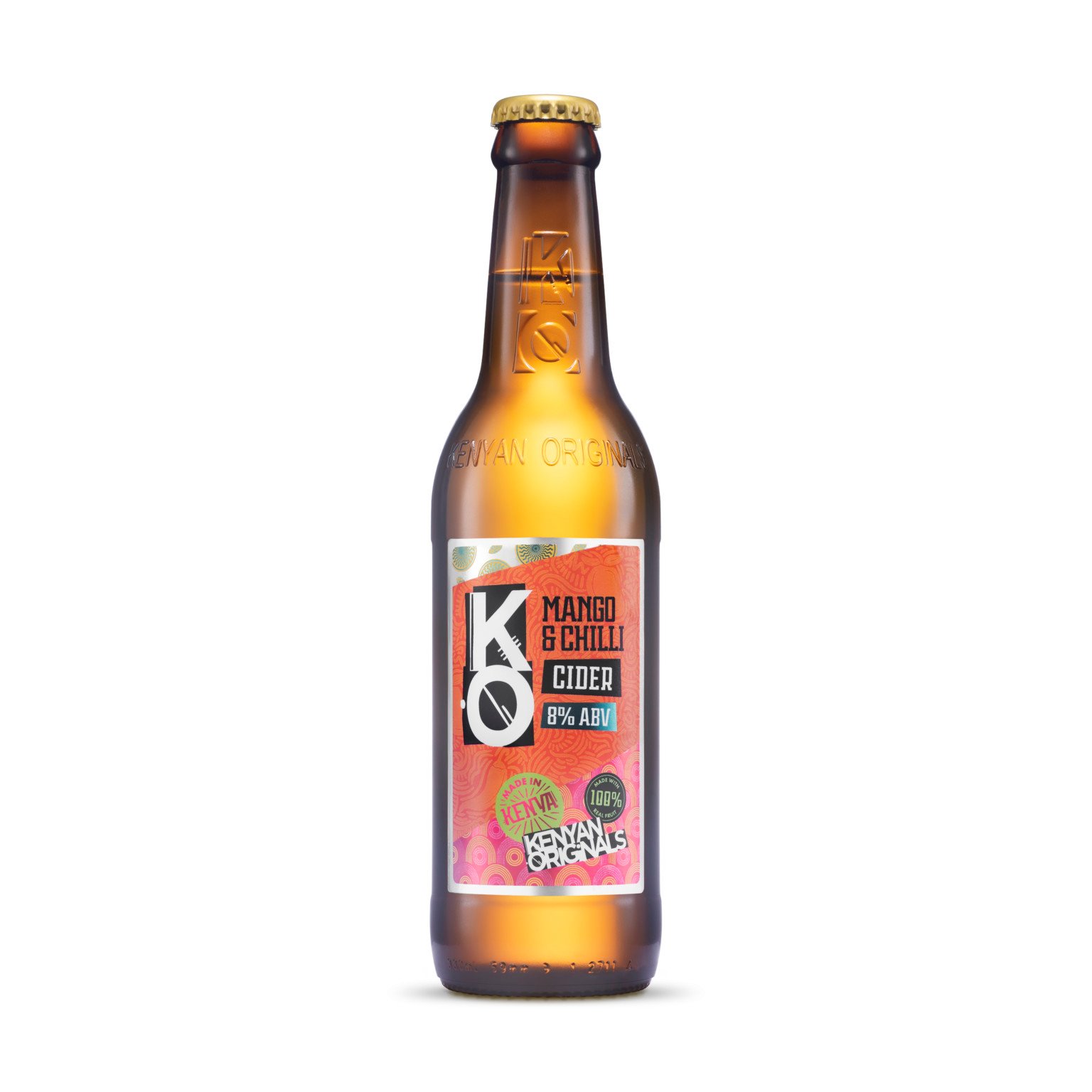 KO Mango & Chilli Cider 330ml - Sweet & Spicy - Oaks & Corks