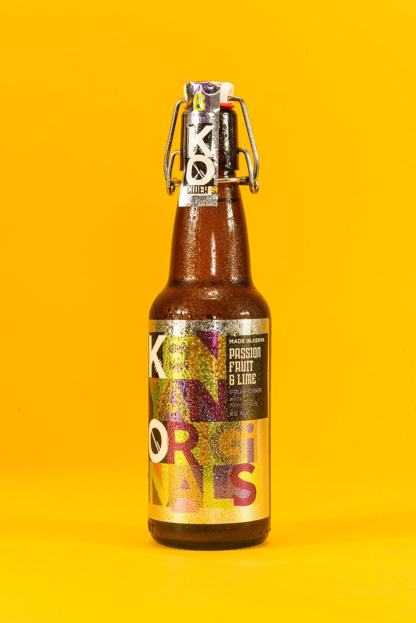 KO Cider Passion Fruit & Lime 330ml %page% - Order Kenyan Fruit Cider ...