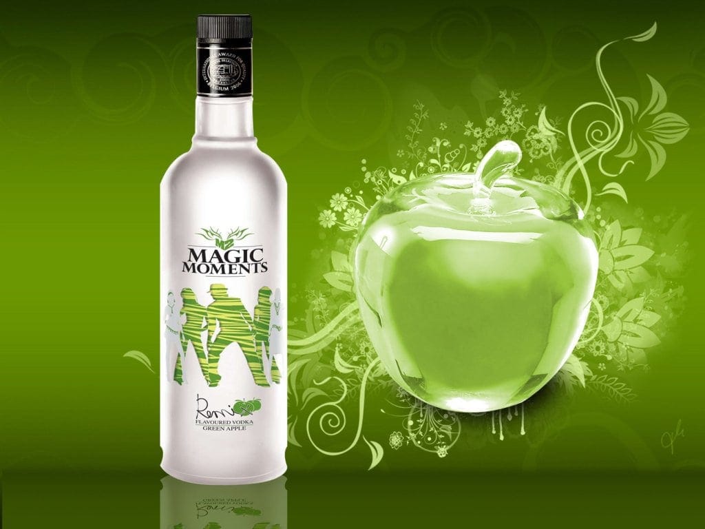 Magic Moments Green Apple 750ml - Oaks & Corks