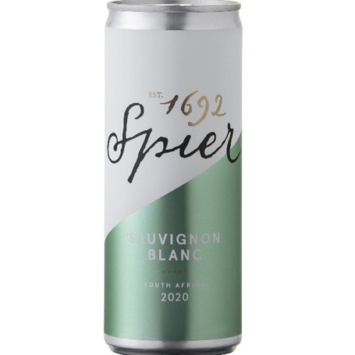 Spier Signature Sauvignon Blanc Can 2020 250ml - Oaks & Corks