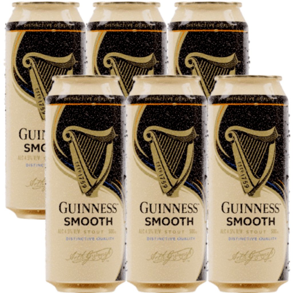 Guinness Smooth 6x330ml - Oaks & Corks