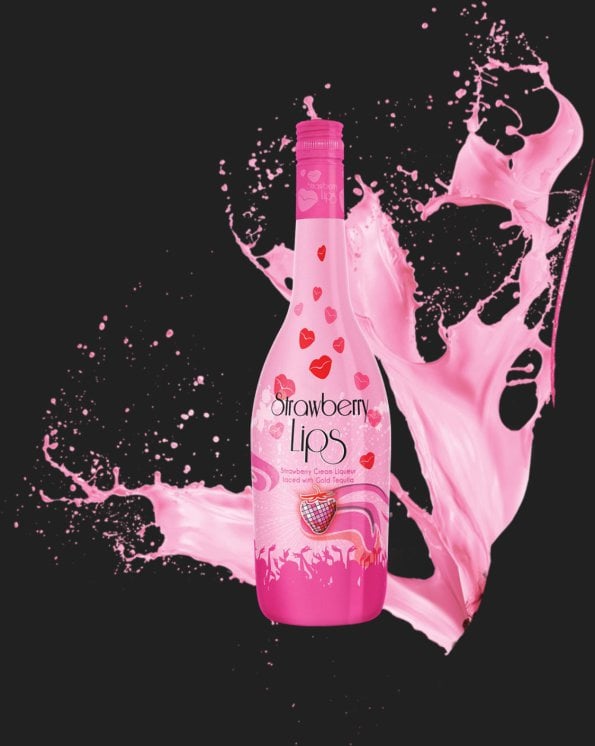 Strawberry Lips 750ml - Oaks & Corks