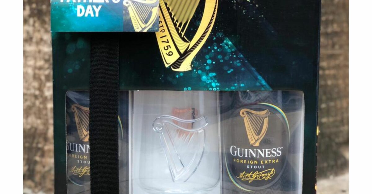 2 Guinness 500ml Cans + Free Glass - Oaks & Corks