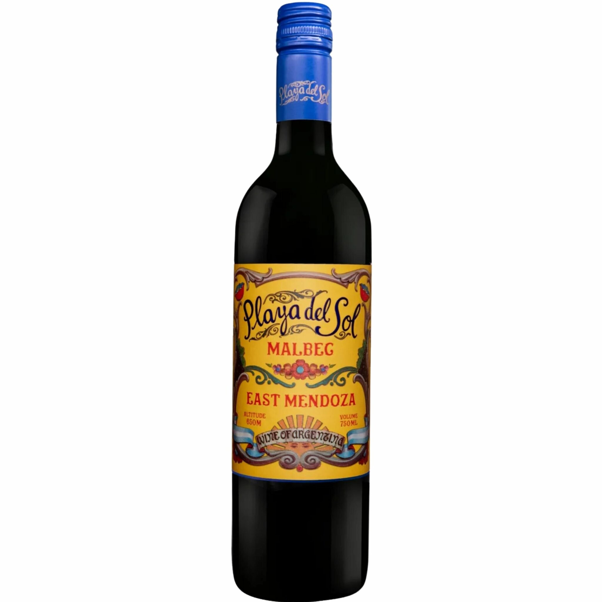 “Savor Playa Del Sol Malbec 75cl - Exquisite Argentine Wine”