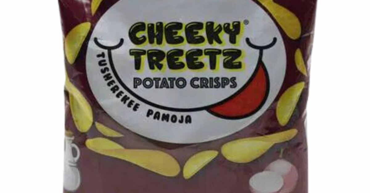 Cheeky Treetz Potato Crisps Sour Cream ‘N’ Onion 30g - Oaks & Corks