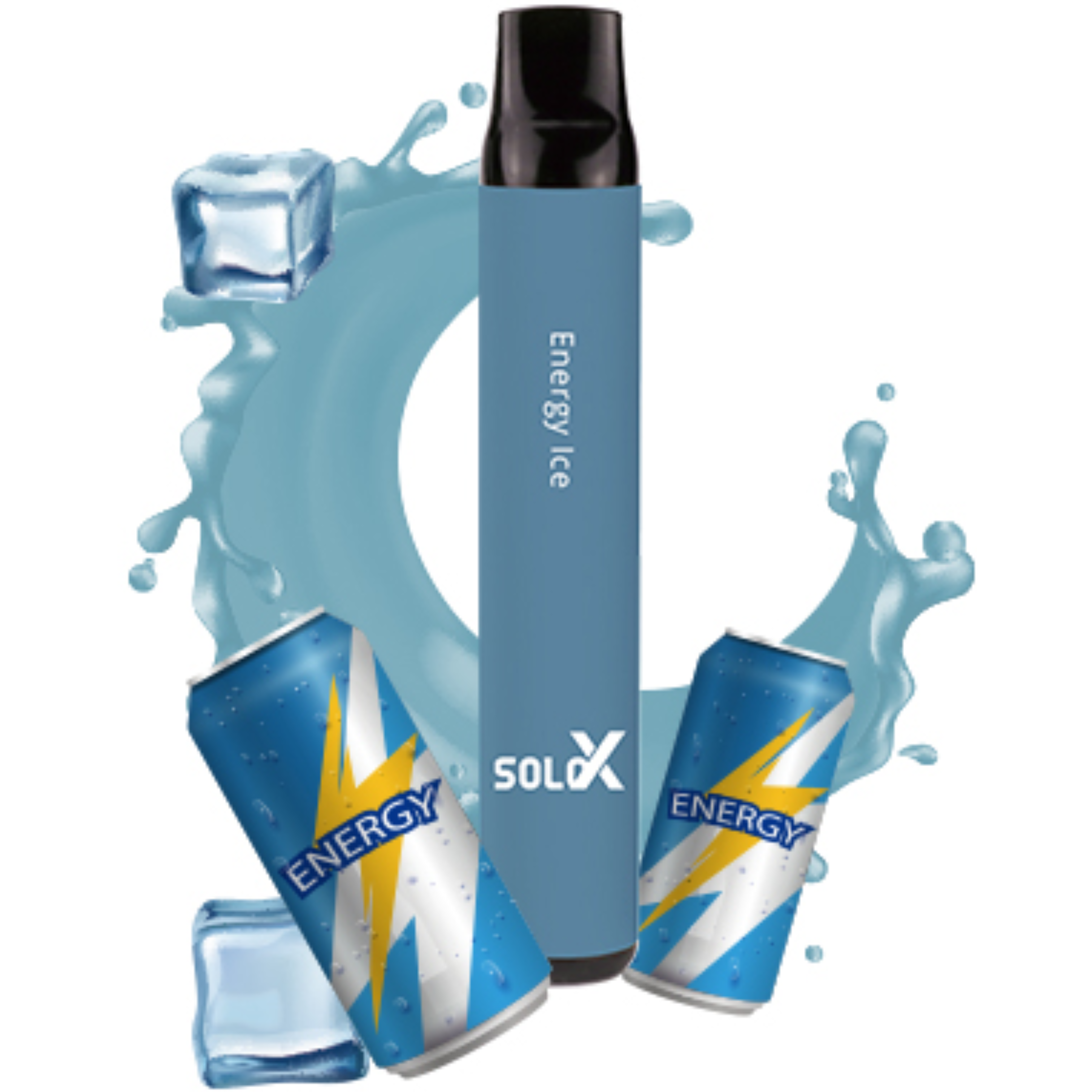 Solo X Energy Ice 2500 Puffs - Oaks & Corks