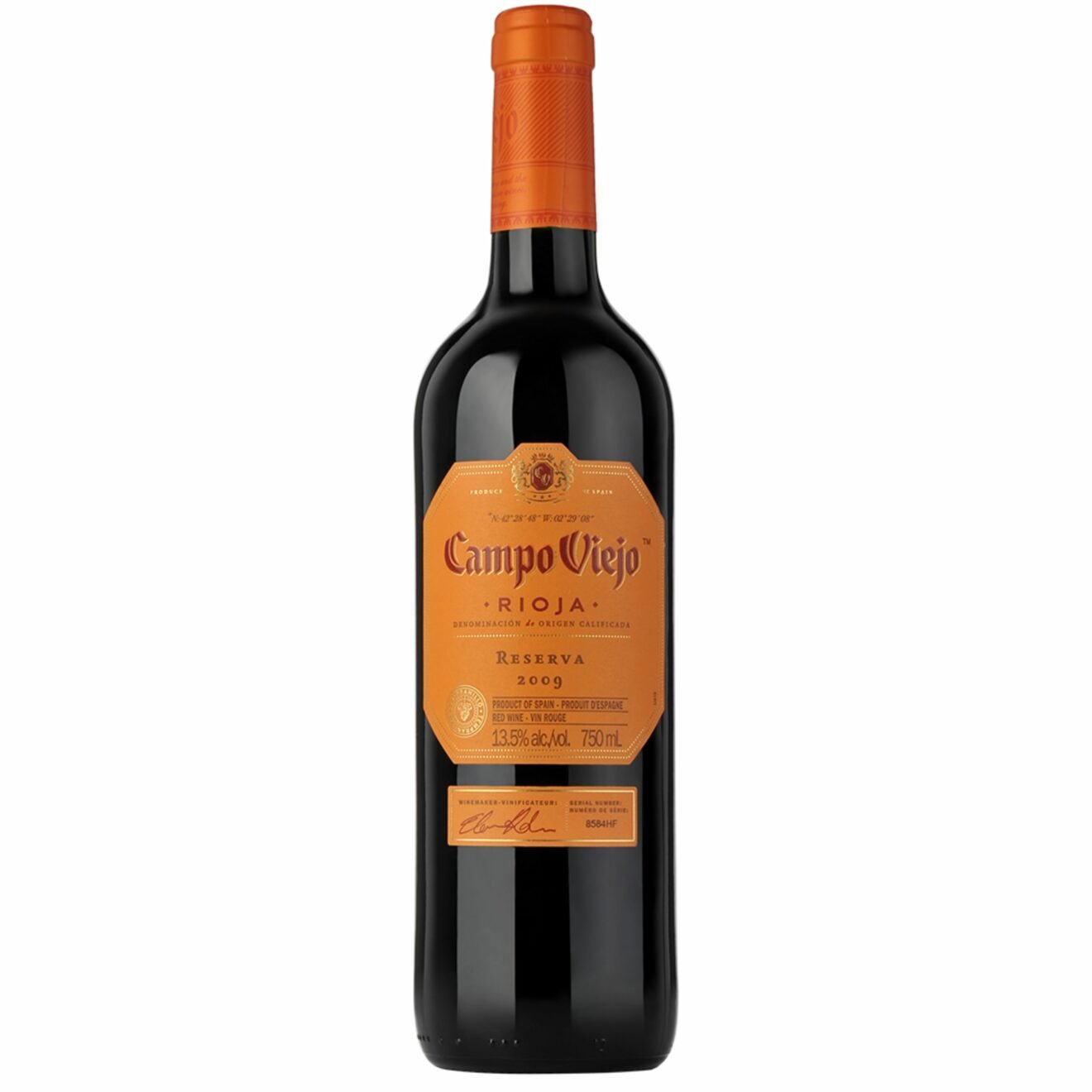 Campo Viejo Rioja Reserva 2017: Spanish Red - Oaks & Corks
