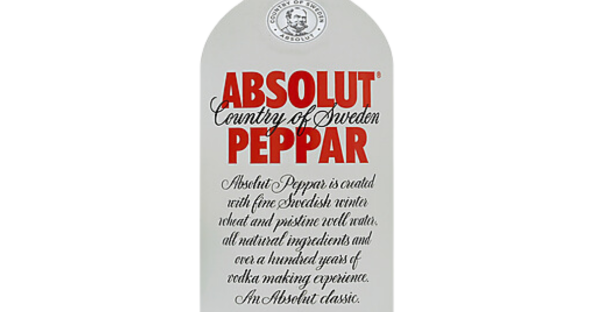 Absolut Pepper 750ml- Oaks & Corks - Oaks & Corks