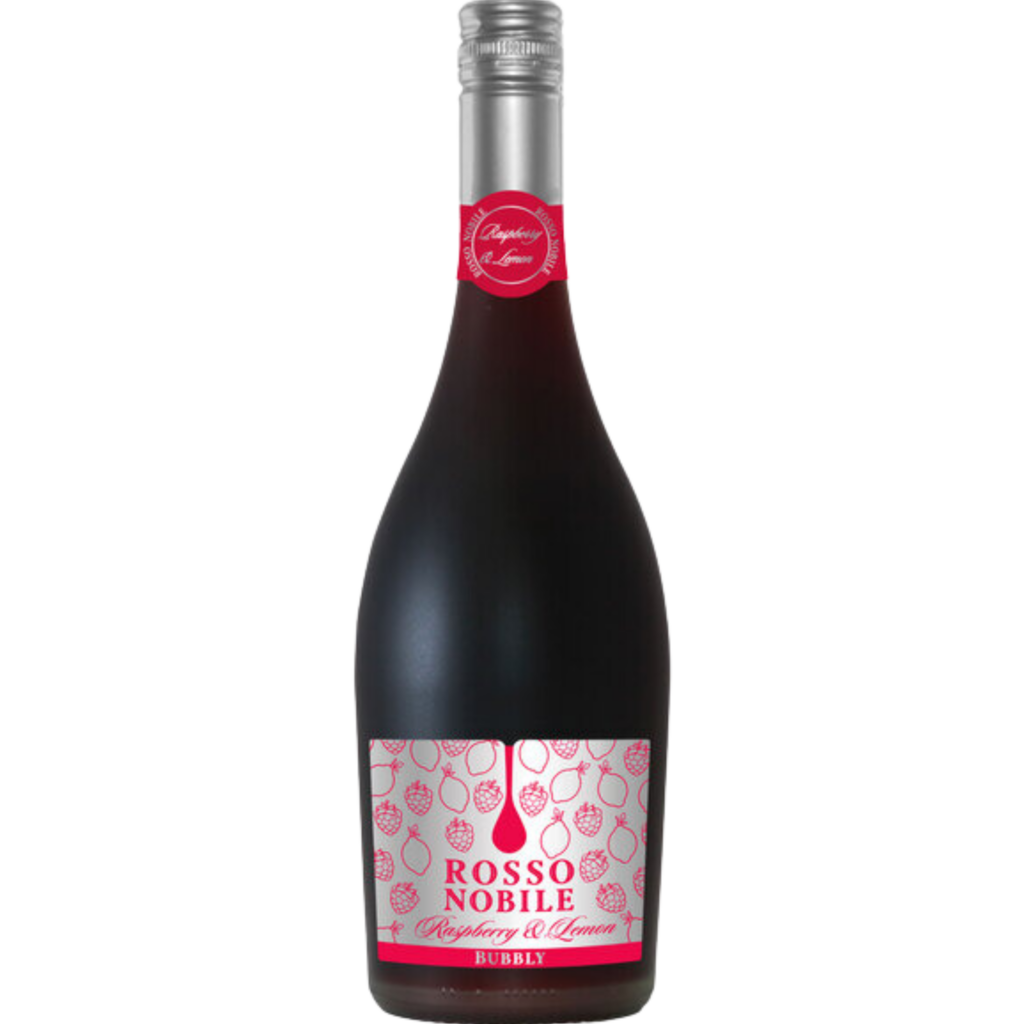 Rosso Nobile Raspberry & Lemon Bubbly 750ml - Oaks & Corks