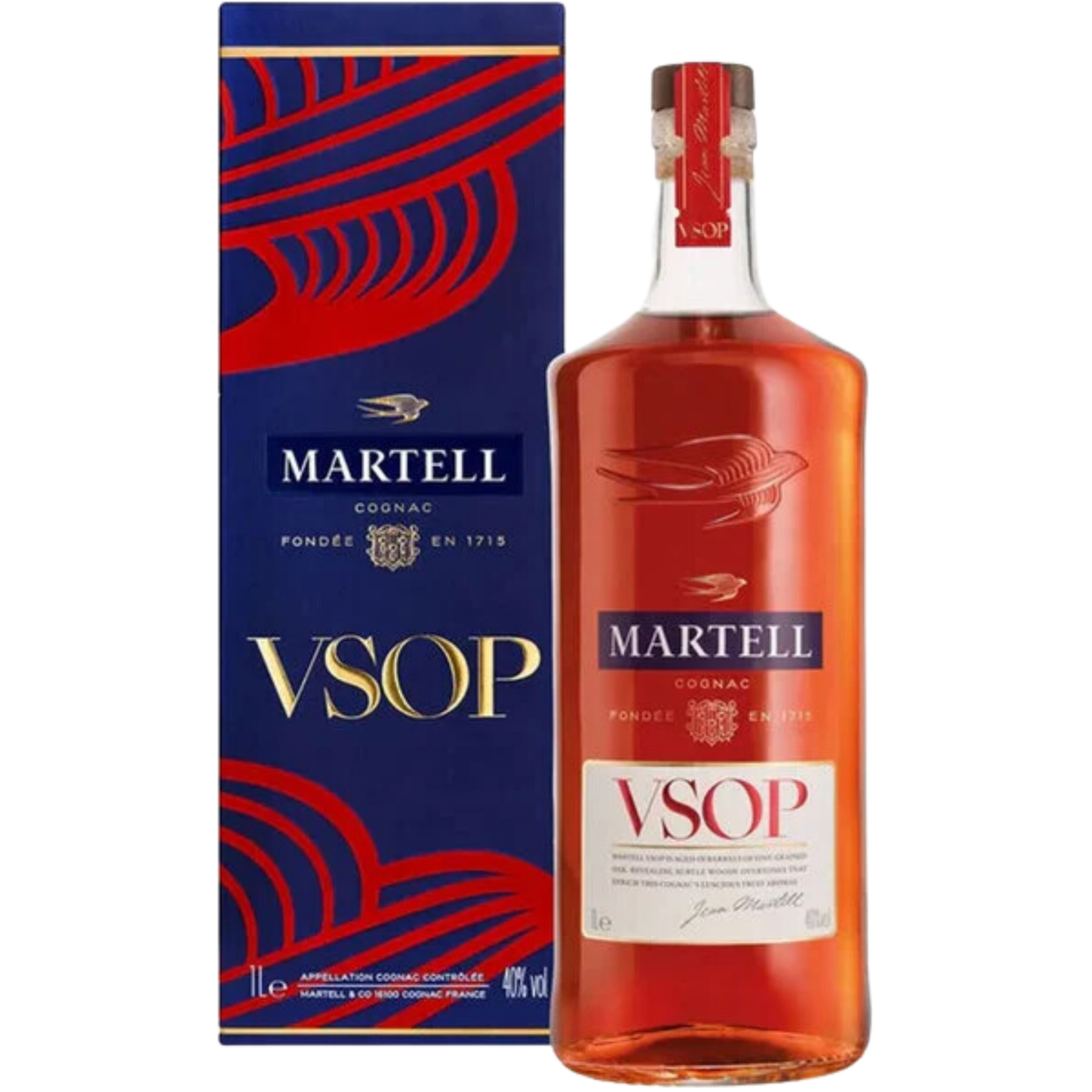 Martell VSOP 1L Gift Bag – Premium Cognac - Oaks & Corks