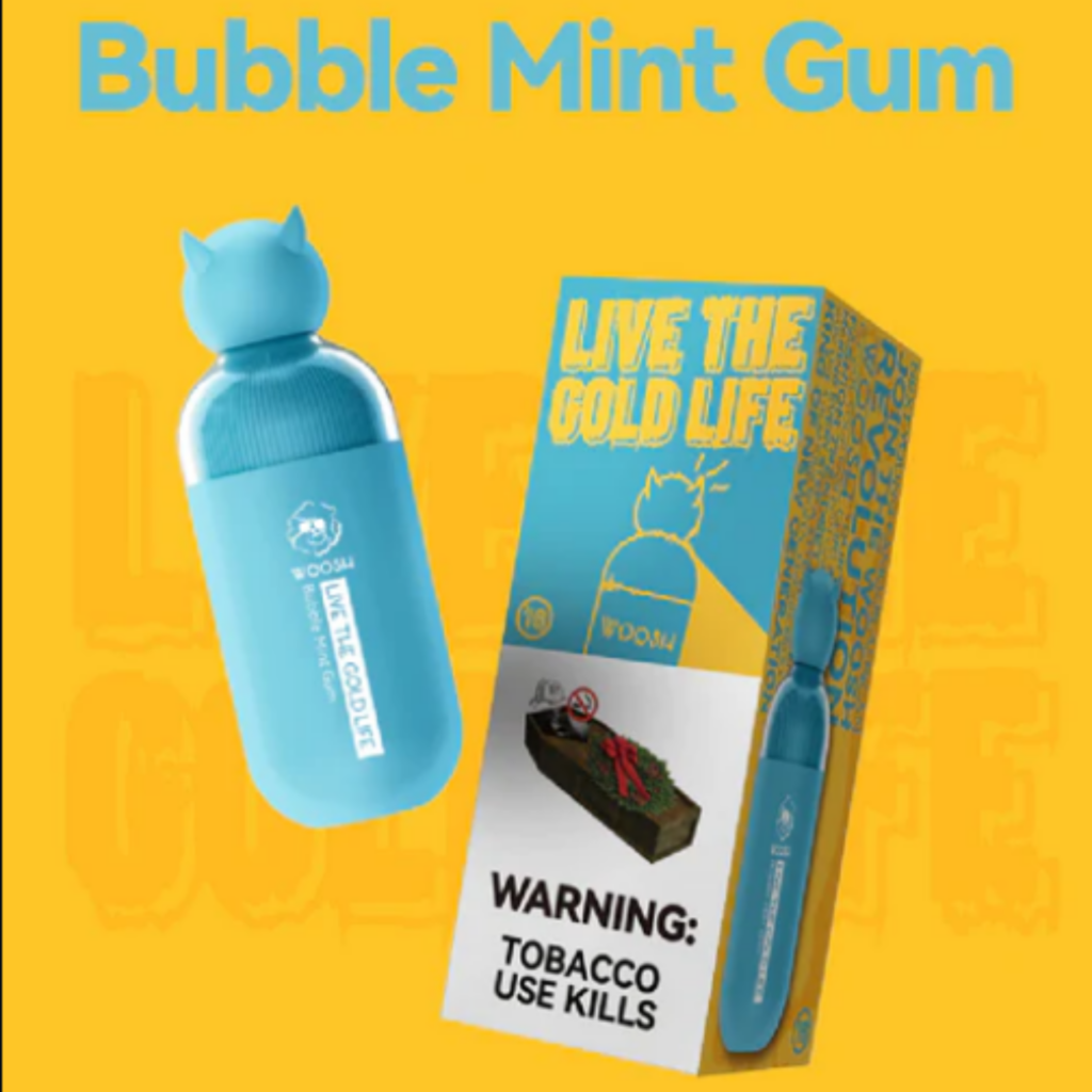 Woosh Bubble Mint Gum - Oaks & Corks - 24/7 Delivery Kenya