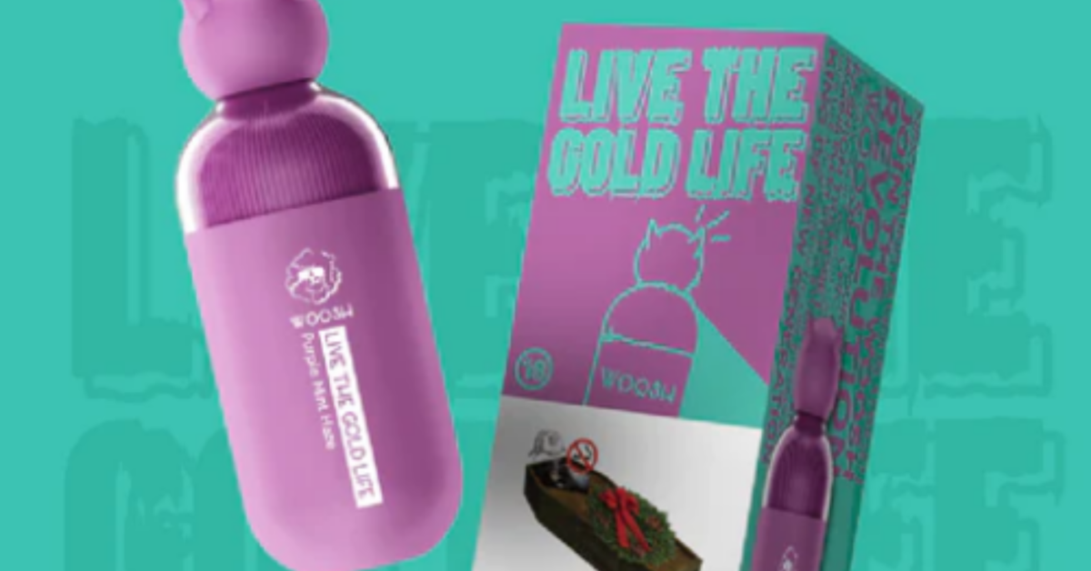 Explore Woosh Purple Mint Haze Vape – Refreshing & Bold!