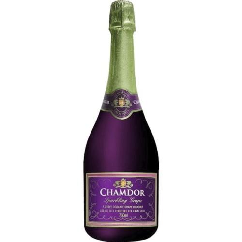 Chamdor Sparkling White Grape 75cl - Oaks & Corks