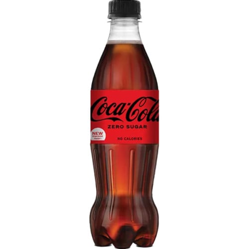 Coke Zero 500ml %page% - Coca Cola without sugar - Oaks & Corks
