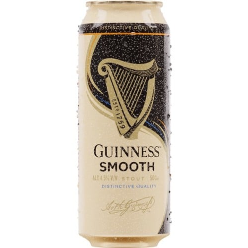 Guinness Smooth Can 330ml - Oaks & Corks