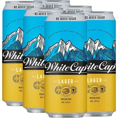 White Cap 6x500ml - Oaks & Corks